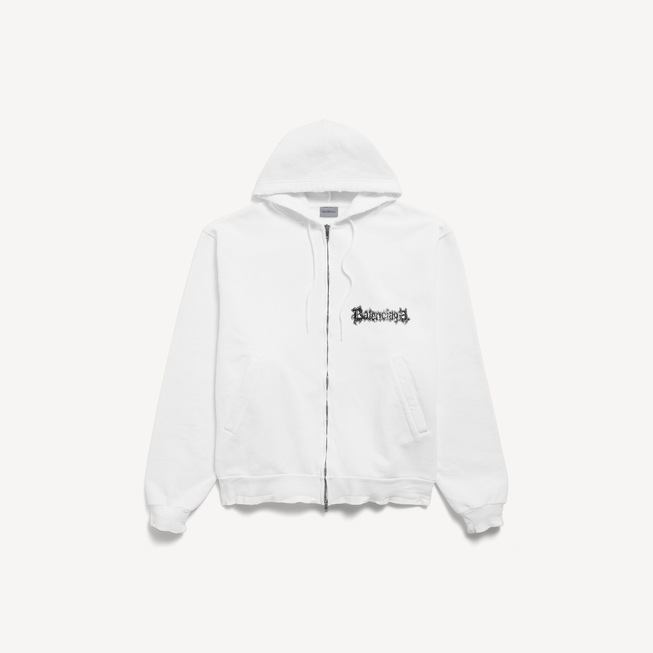 SALON DE COUTURE超大版型拉链连帽衫 | Balenciaga