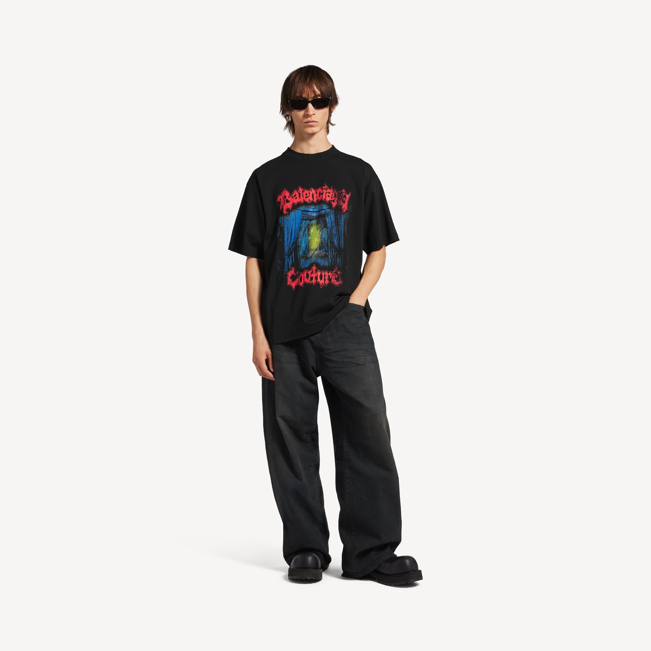 SALON DE COUTURE中号版型T恤 | Balenciaga